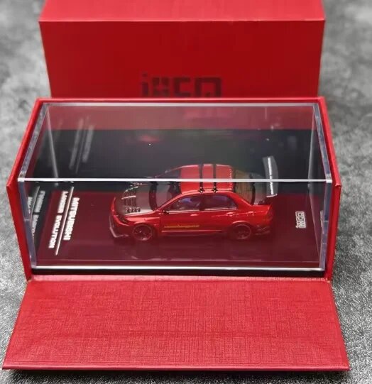 Maisto Mitsubishi Evo 9 1:64 Красный, red Integrated