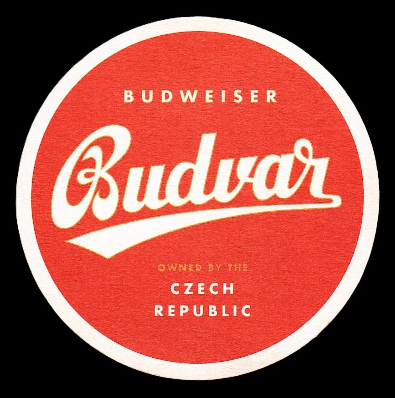 Бирдекель (костер) Чехия Budweiser Budvar Greetings (подставка под пивной бокал)