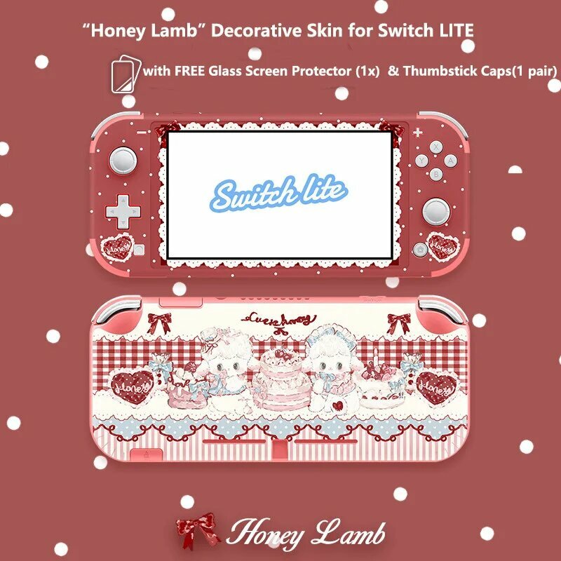 Lolita Honey Lamb чехол для Nintendo Switch Lite Decorative Skin