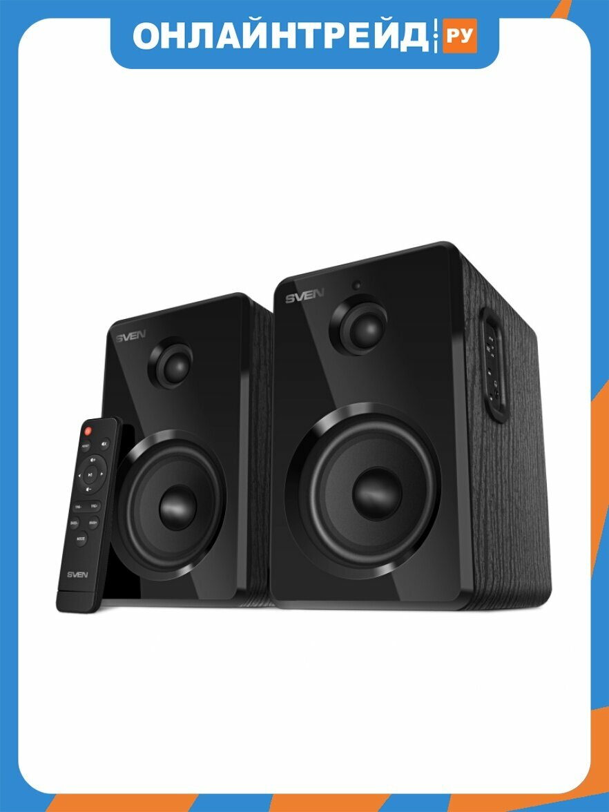 Колонки 2.0 Sven SPS-730 Bluetooth черный (SV-021177)