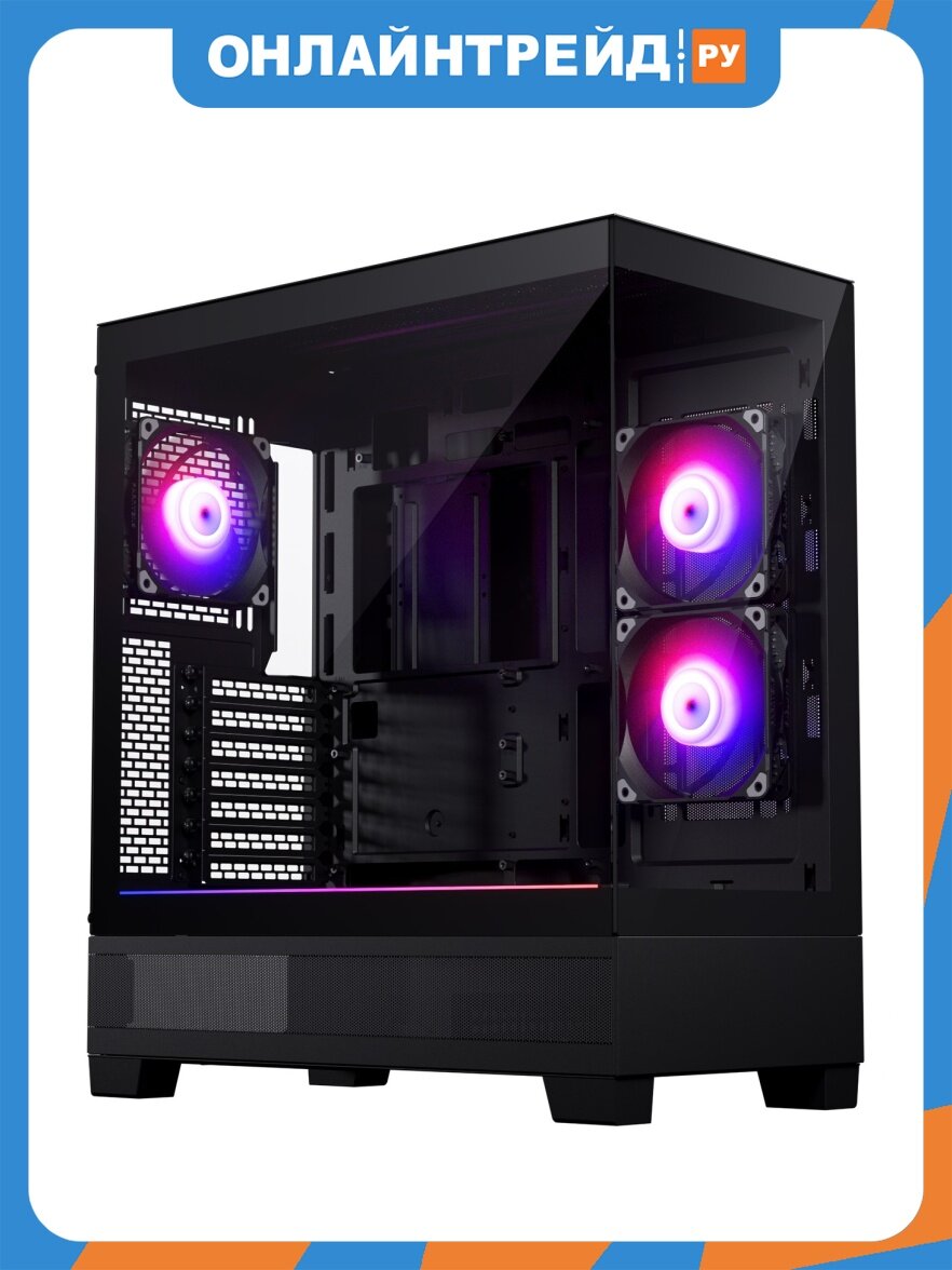 Корпус Phanteks 523 XT View, черный (PH-XT523V1_DBK01)
