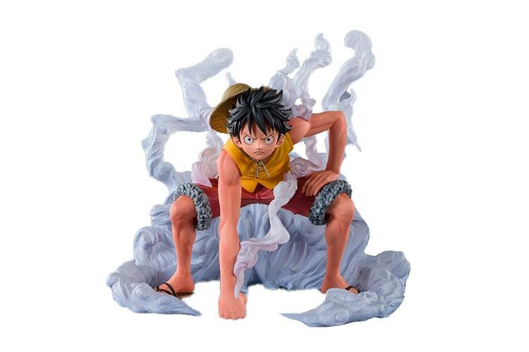 Фигурка унисекс BANDAI Figuarts Zero One Piece Extra Battle Monkey D. Luffy Paramount War желтый, Luffy, Gear 2