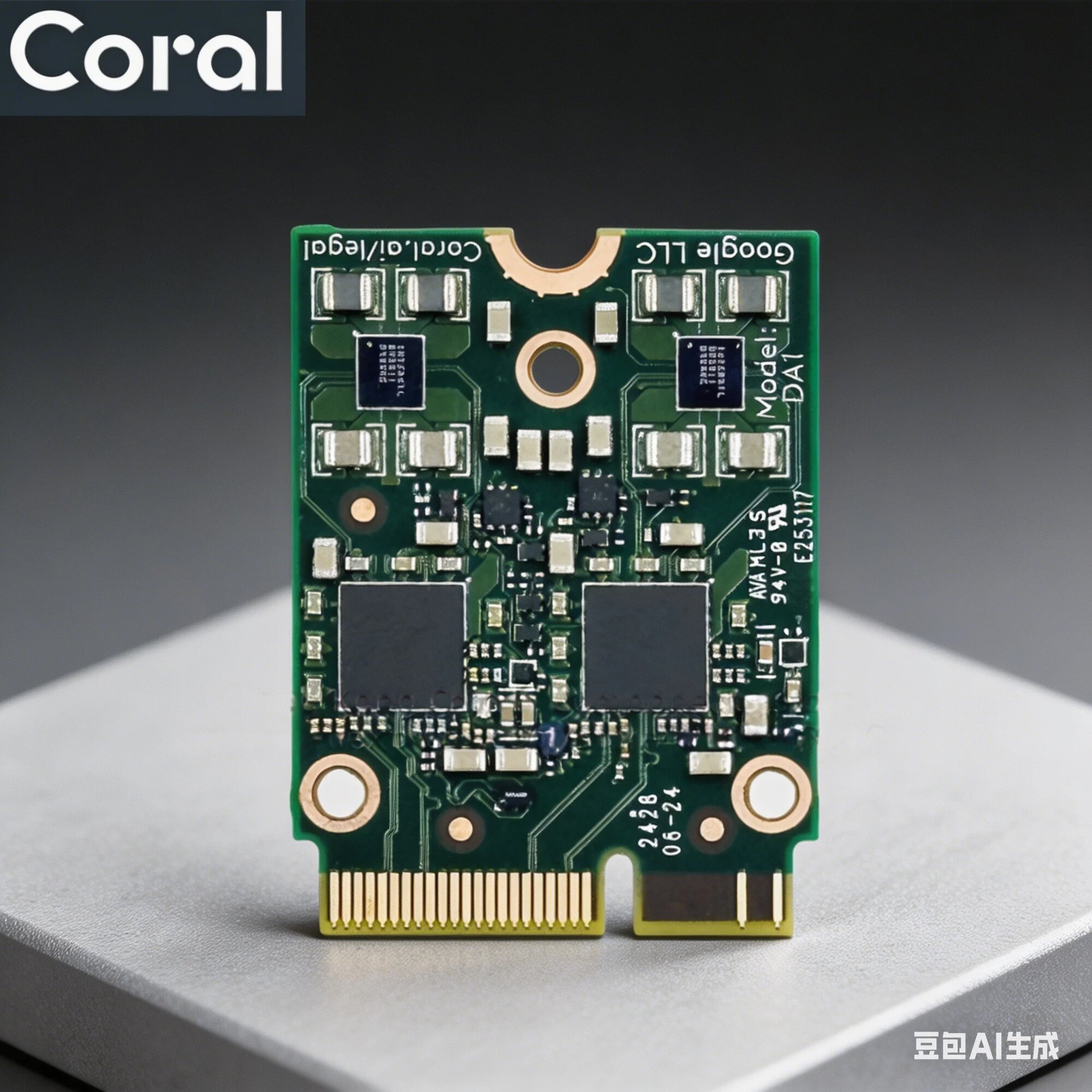 Google Coral TPU M.2 Dual Edge Accelerator Module — фото 1