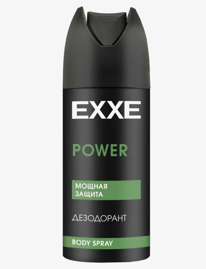 EXXE Men Power - мужской дезодорант-спрей, Мощная защита, 150 мл