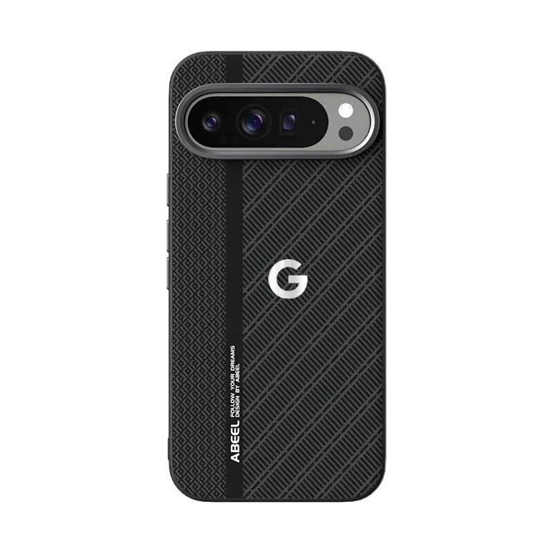 Чехол Google Pixel Из Углеродного Волокна С Кевларовым Узором, Google Pixel 9a, Черный, T