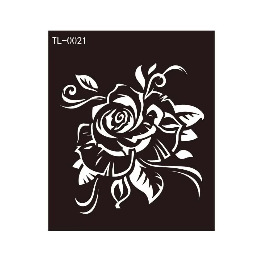 Трафареты для хной Mehndi 10x8,5 см TL 0021