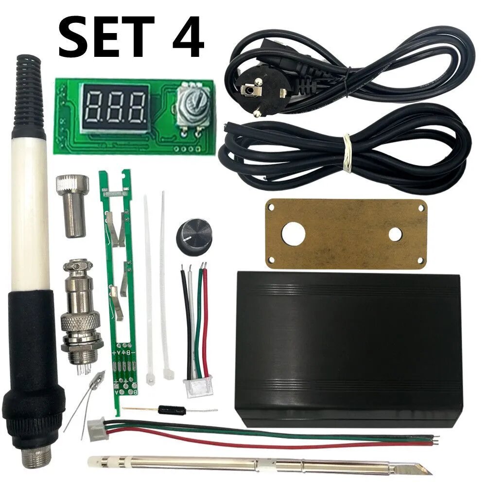 Паяльник STC-T12 новая версия DIY kits Цифровой регулятор температуры паяльной станции