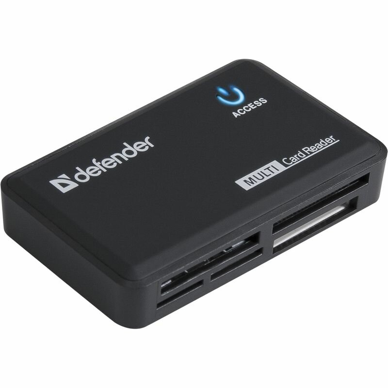 Картридер DEFENDER Optimus USB 2.0, 5 слотов (83501)