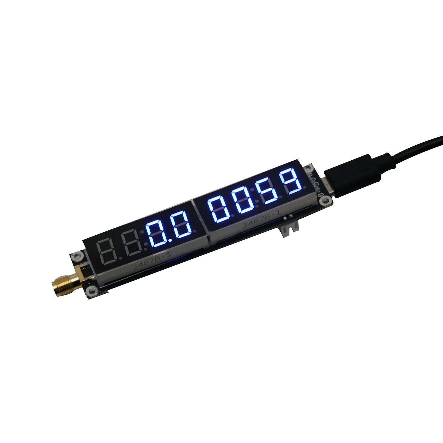 DYKBmetered Частотомер RF 1 кГц-200МГц-1600МГц BLUE
