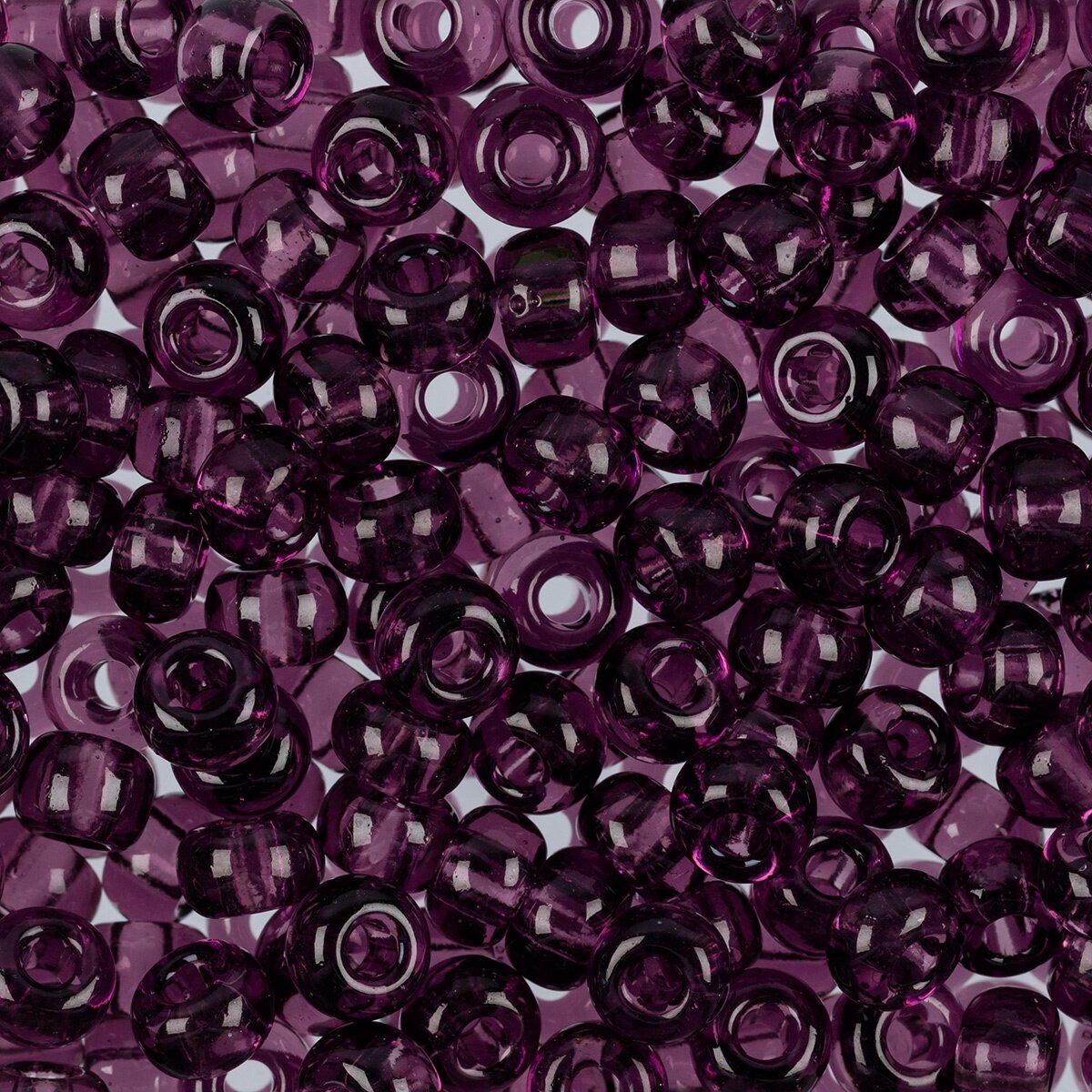 Бисер PRECIOSA Круглый, 02/0, 6 мм, 20060, лиловый, 50 г, Чехия (311-19001)