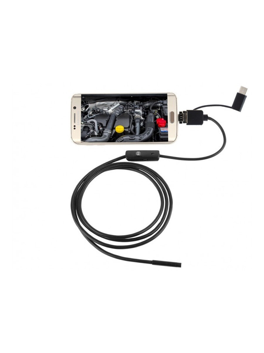 Видеоэндоскоп CARCAM ENDO-03M FULL HD, м, 8 мм, Угол обзора 70°