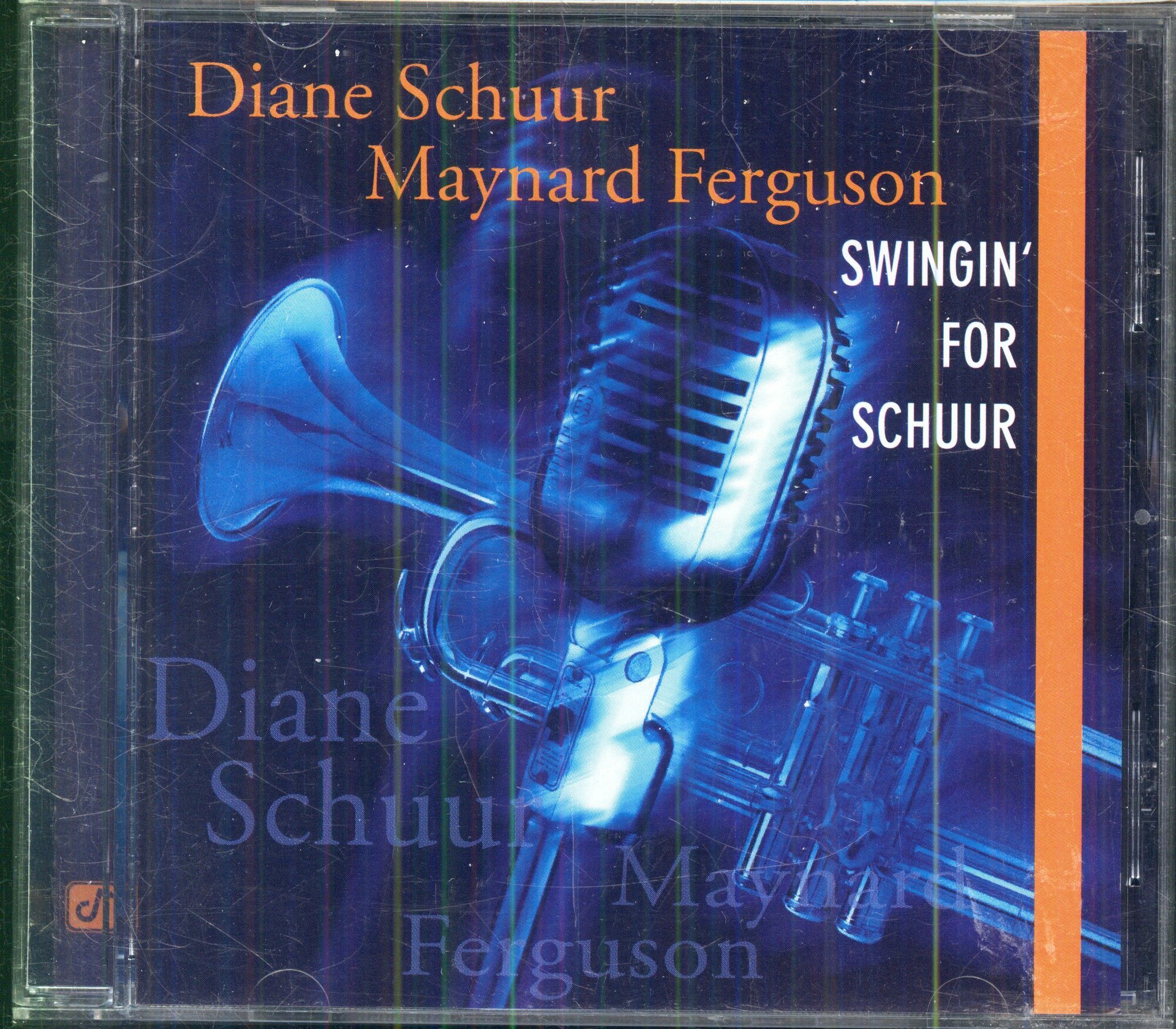 Diane Schuur, Maynard Ferguson. Swingin' For Schuur (US, Concord, CCD-4982-2, 2001) CD диск