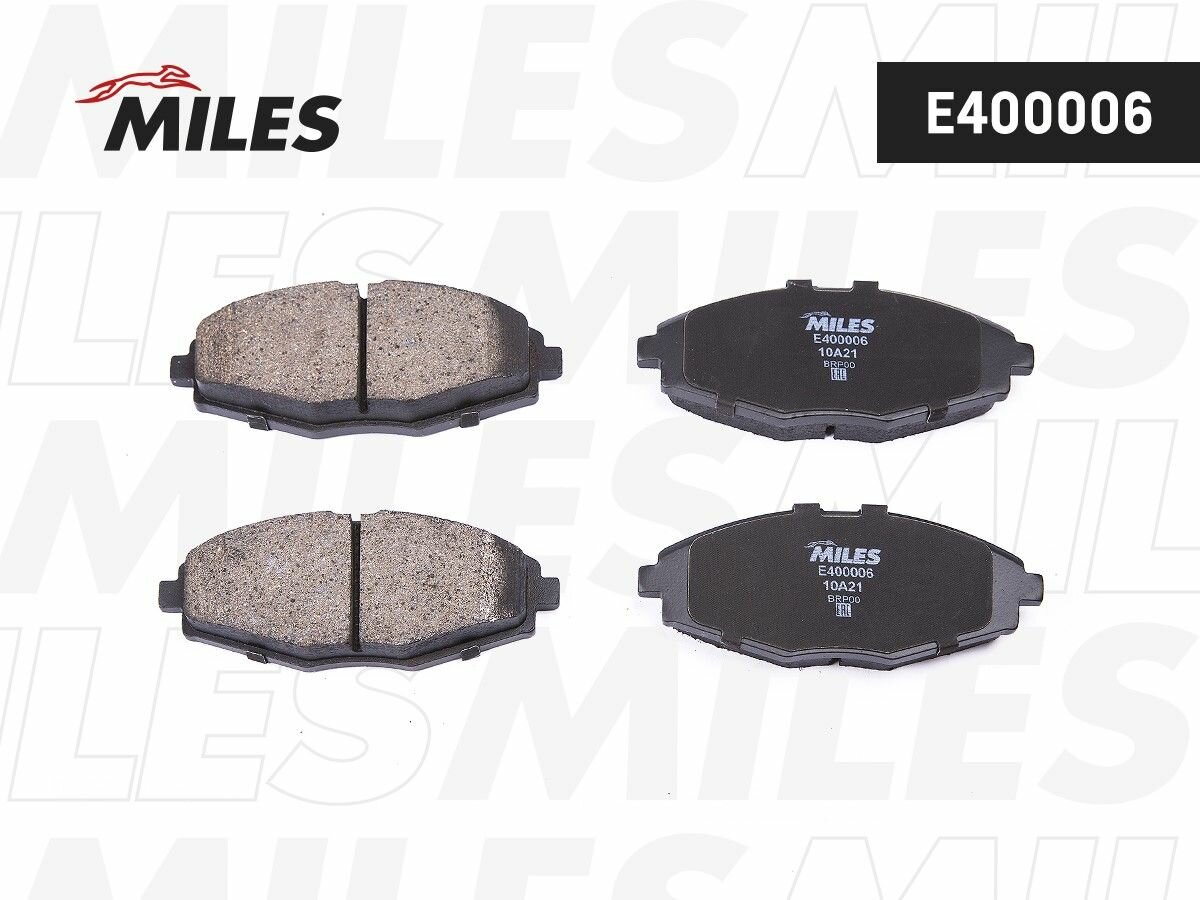 E400006 Колодки тормозные DAEWOO NEXIA/LANOS/MATIZ SOHC передние LowMetallic