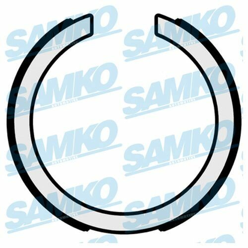 Колодки тормозные барабанные (комплект 4 шт.) Samko 81095