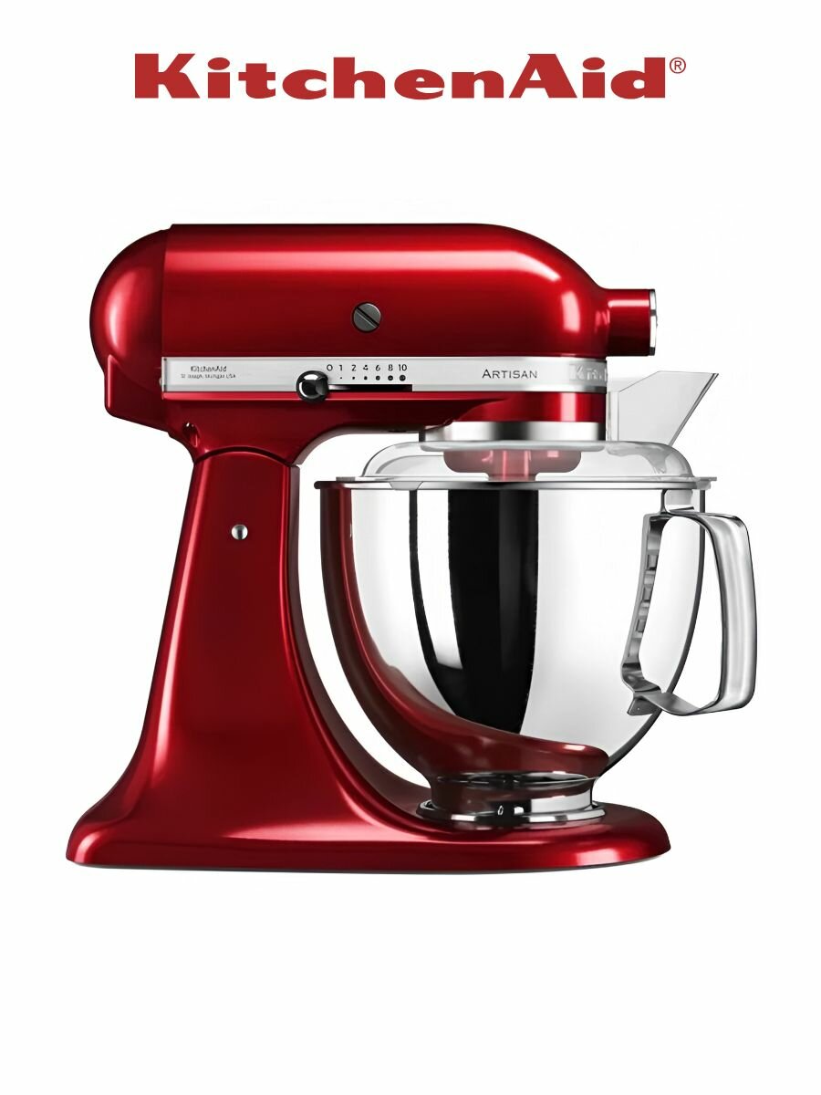 Планетарный миксер KitchenAid ARTISAN 5KSM175PSECA 4.8 л, карамельное яблоко