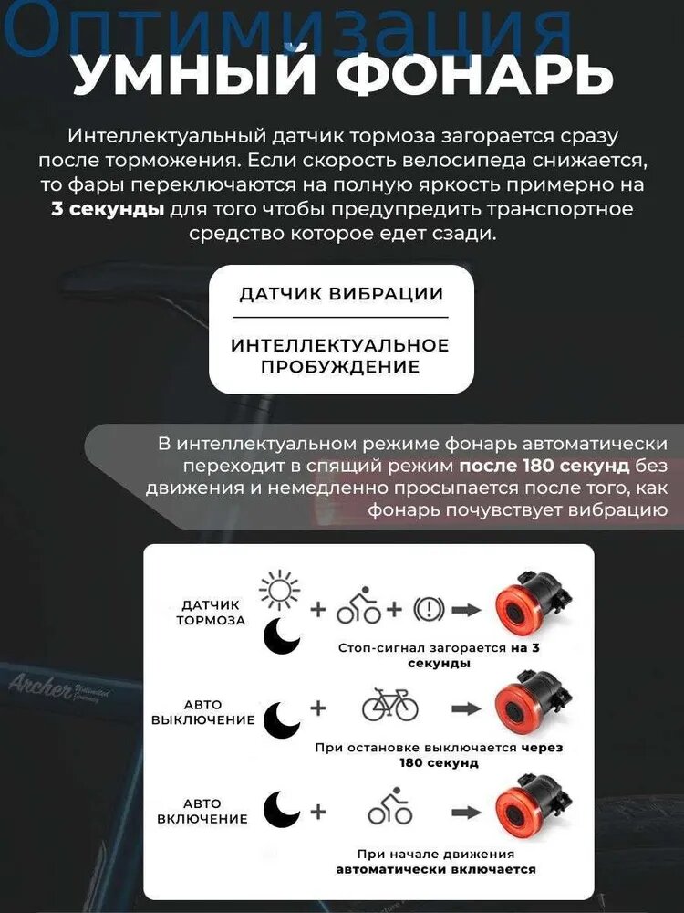 Фонарь для велосипеда — фото 1