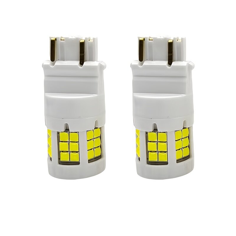 LED лампа 3157 белая для стоп-сигнала, указателя поворота и заднего хода, 2 шт.