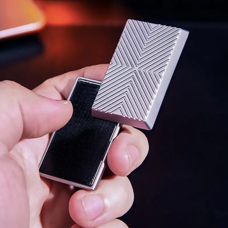Антистресс Push Slider Металлический Магнитный Fidget Toy EDC Игрушка Для Снятия Стресса