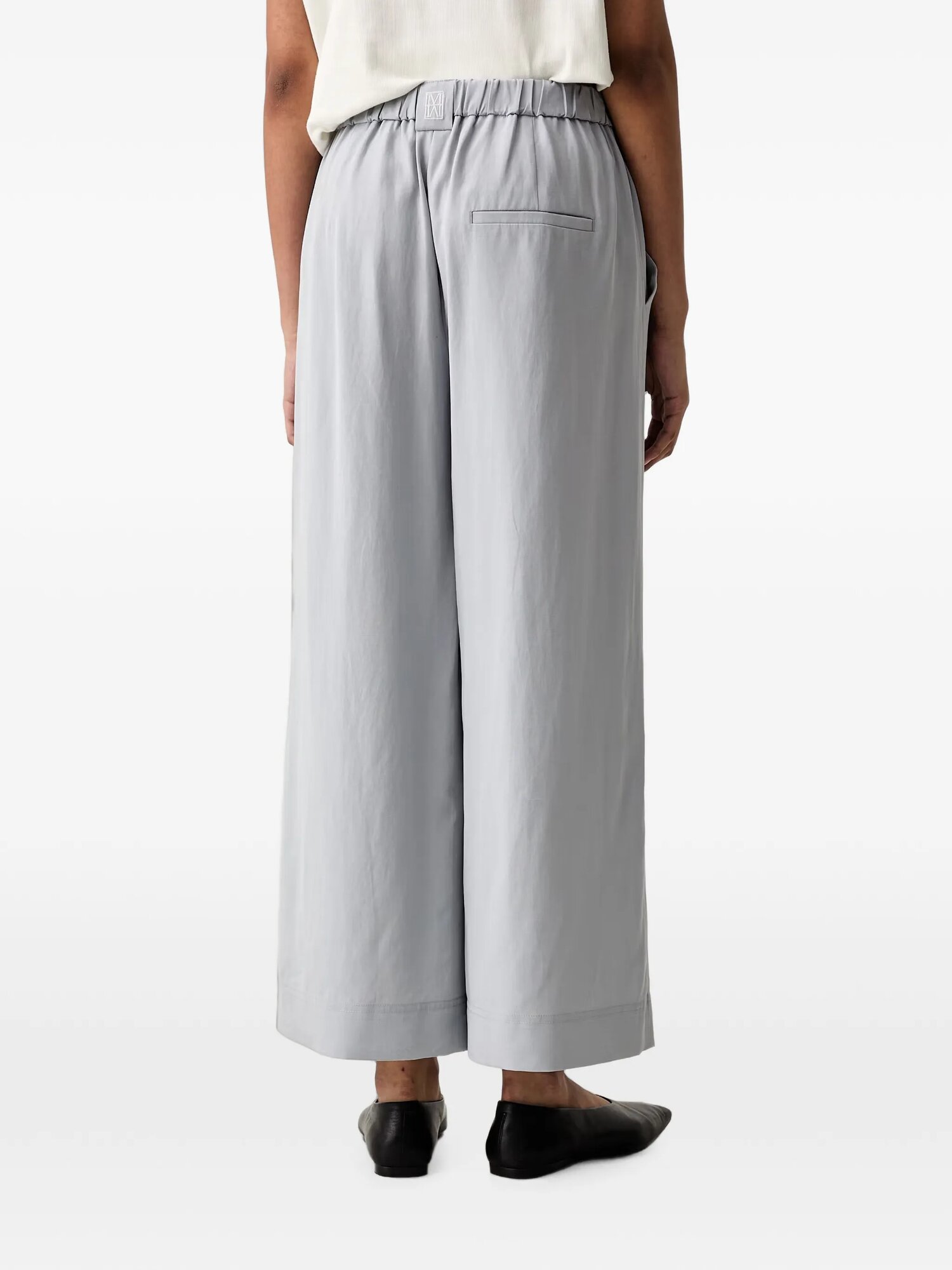 Брюки Marc O'Polo Wide-leg elasticated palazzo pants, размер 38 EU — фото 1
