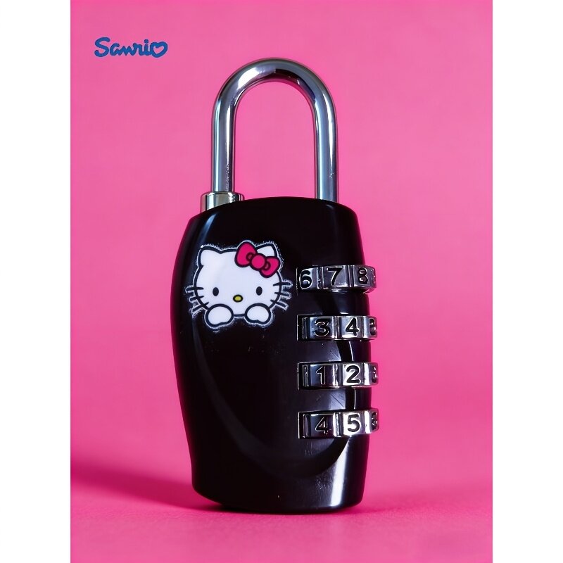 Мини-замок Sanrio для чемоданов, рюкзаков и шкафчиков — компактный навесной замок случайного цвета