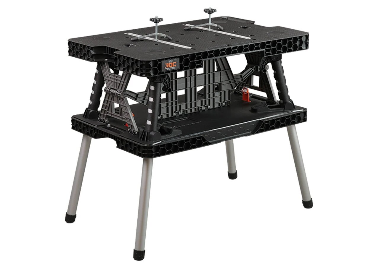 Верстак KETER ROC Folding Work Table 2.0, 17213869 , черный, 91 x 55 x 75,5 см