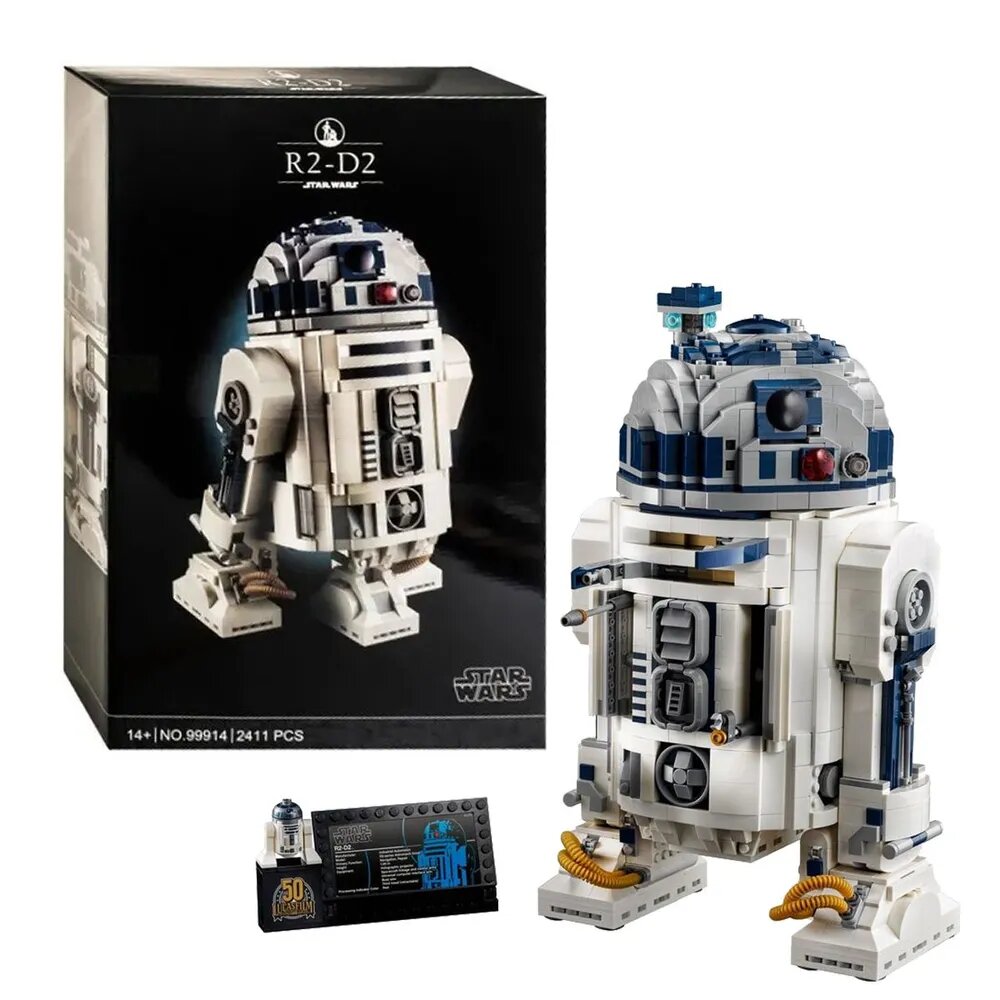 Конструктор Звездные войны: Дроид R2-D2 (сопоставим с LEGO STAR WARS лего 75308)