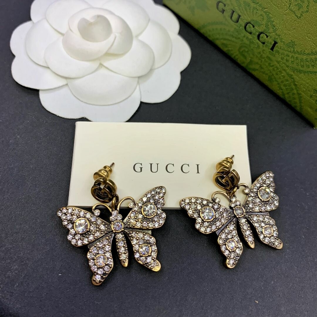 Комплект серег GUCCI — фото 1