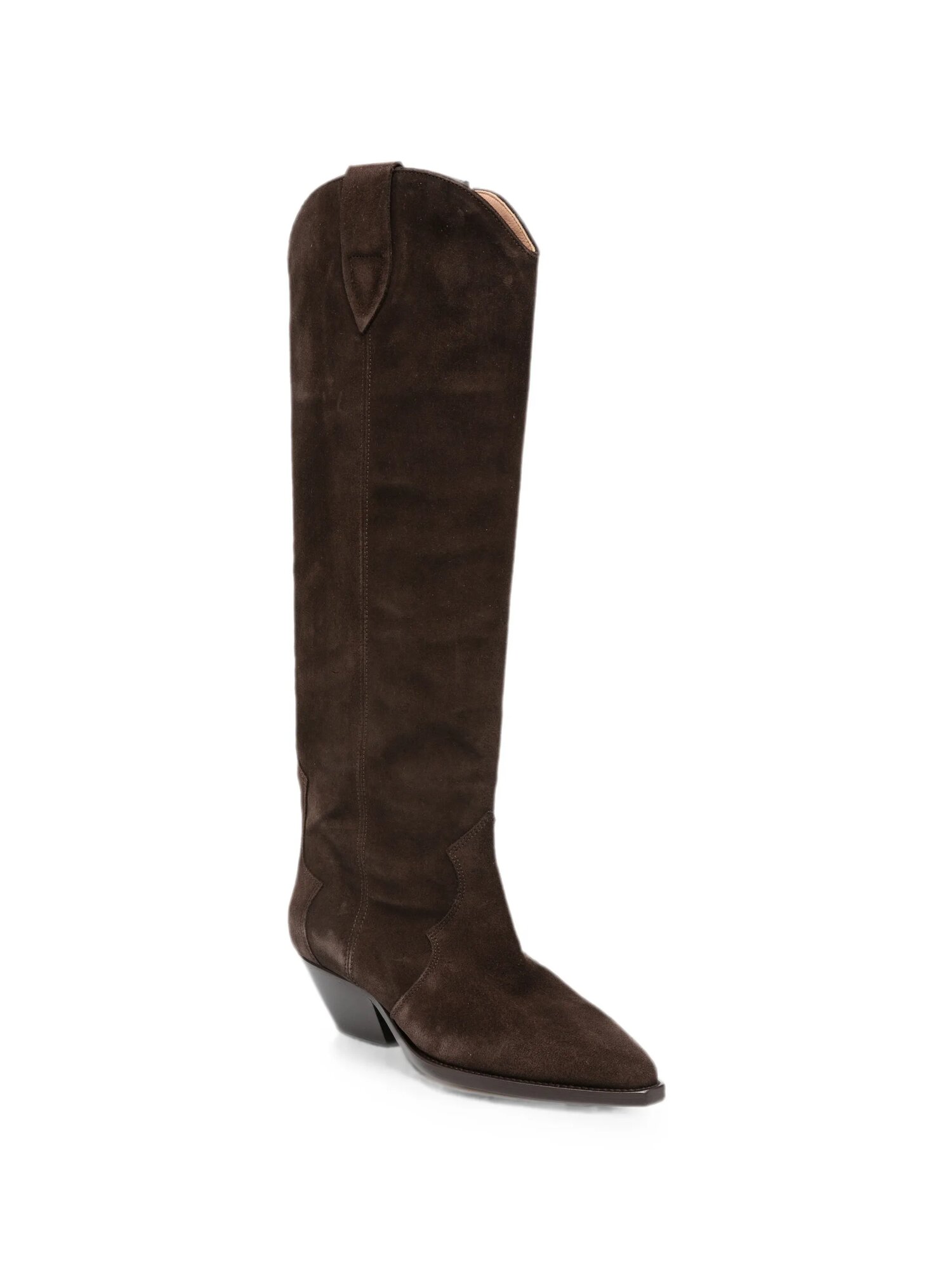 Ботинки Western-style knee-length suede boots