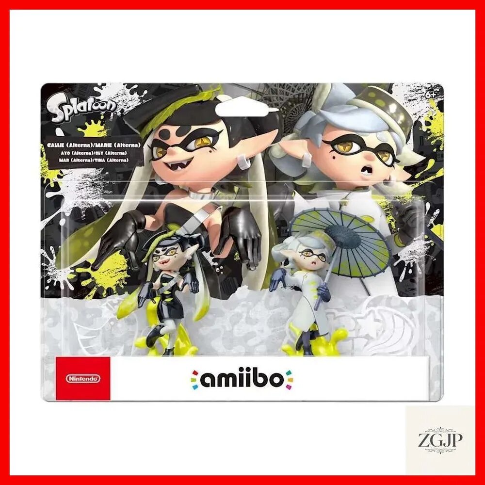 Фигурка Amiibo Мари и Калли (коллекция Splatoon)