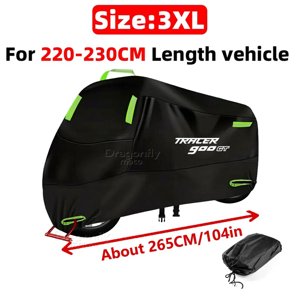 Чехол для мотоцикла YAMAHA TRACER 900GT 700GT 700 900 GT MT09 MT07 MT 07 09, водонепроницаемый, 3XL