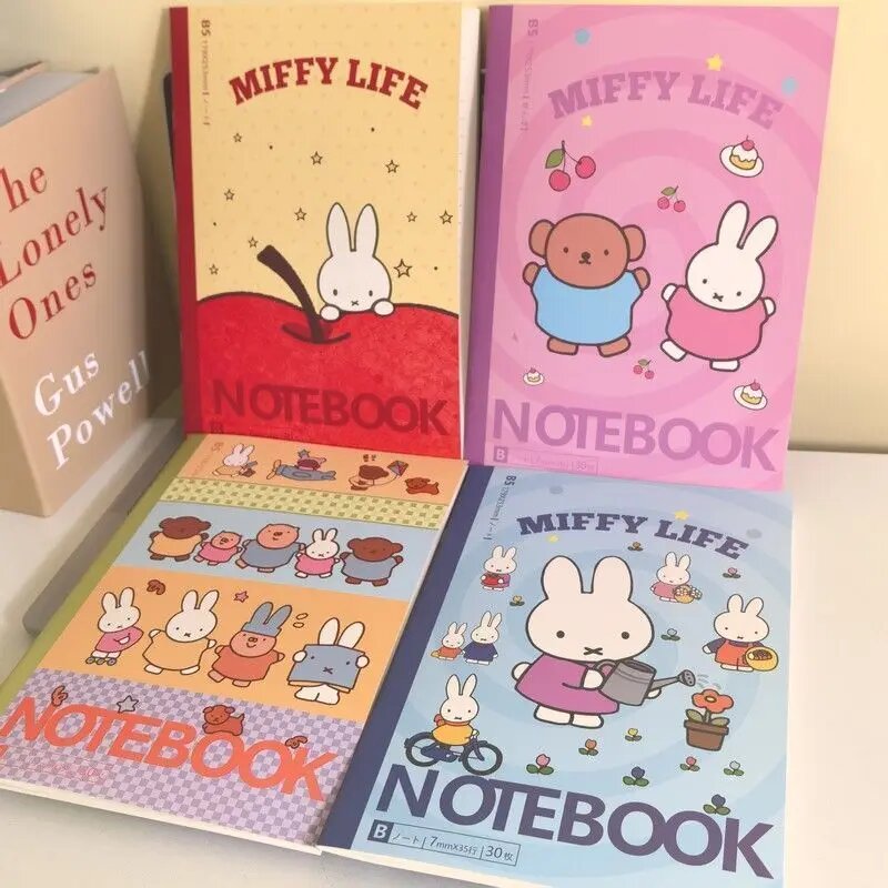 Блокнот Miffy красный B5 — фото 1