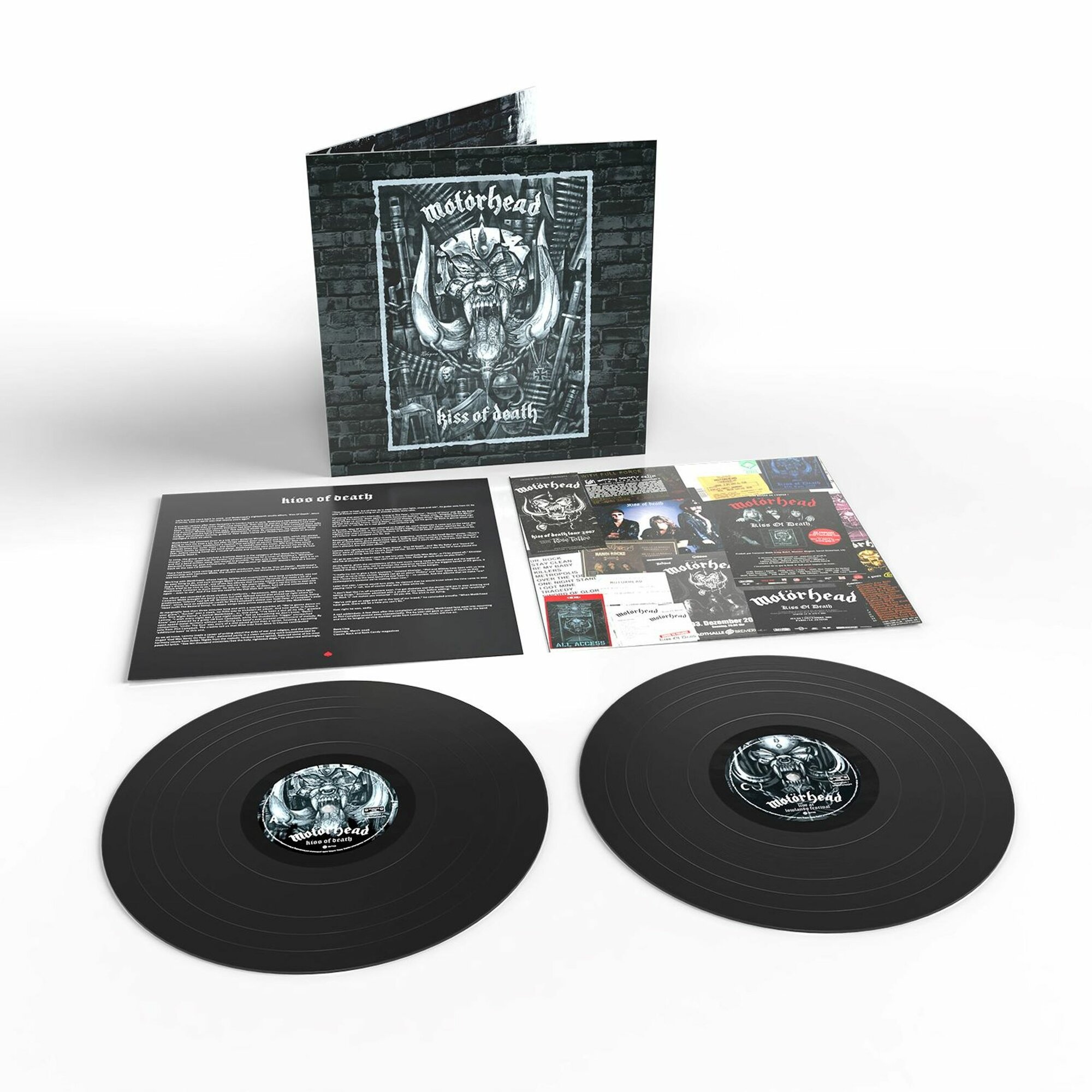 Виниловая пластинка Motorhead - Kiss Of Death - deluxe (2LP) 2026, Gatefold