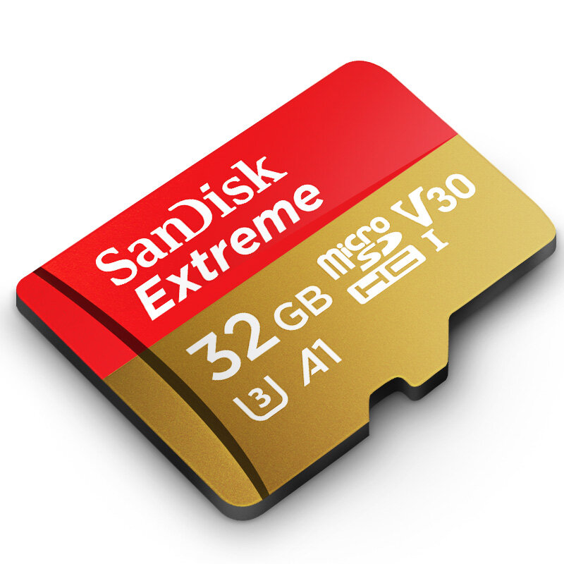 SanDisk 32GB TF MicroSD карта 4K U3 V30 A1 100 МБ/с для видеорегистраторов дронов и экшн-камер Версия：32