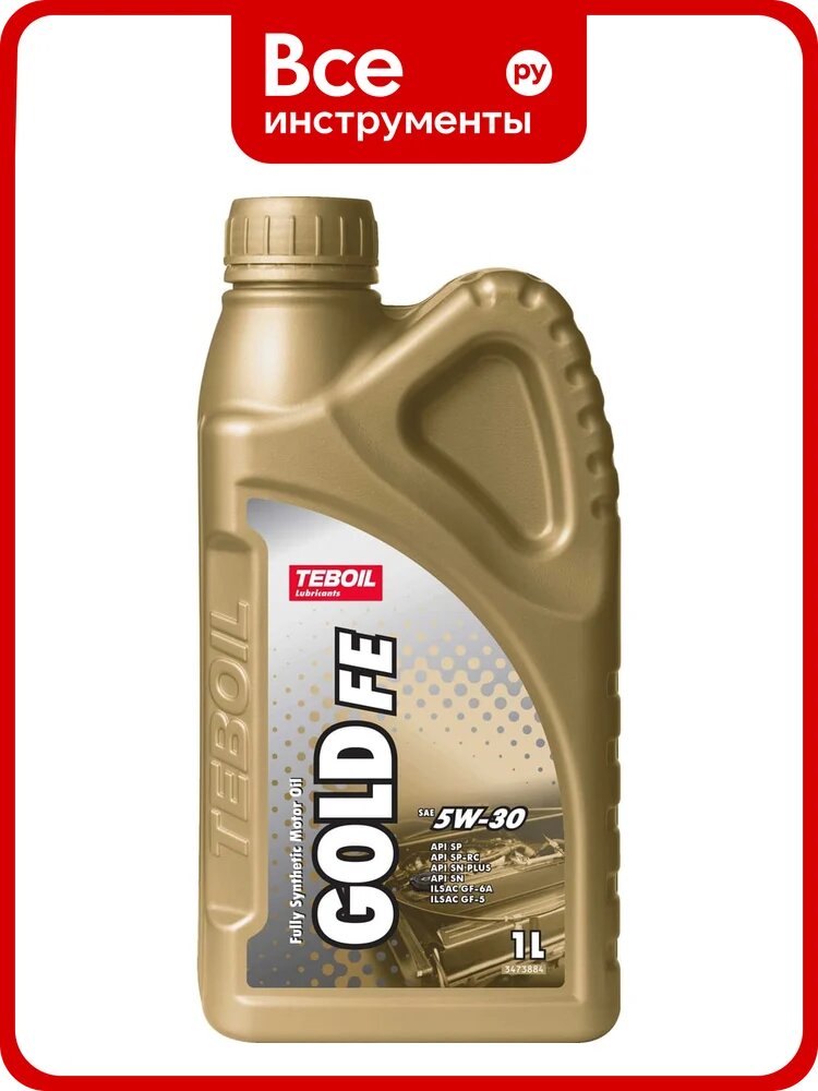 Моторное масло TEBOIL Gold FE 5w-30, 1 л 3470600
