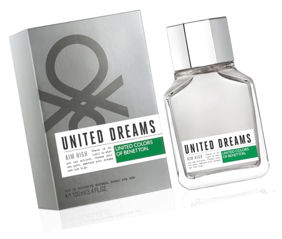 Мужской аромат Бенеттон Юнайтед Дримс Мэн Эйм Хай 100 мл - Benetton United Dreams