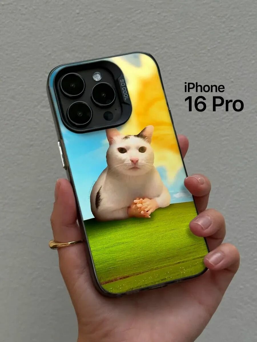 Чехол на Iphone 16 Pro смешной