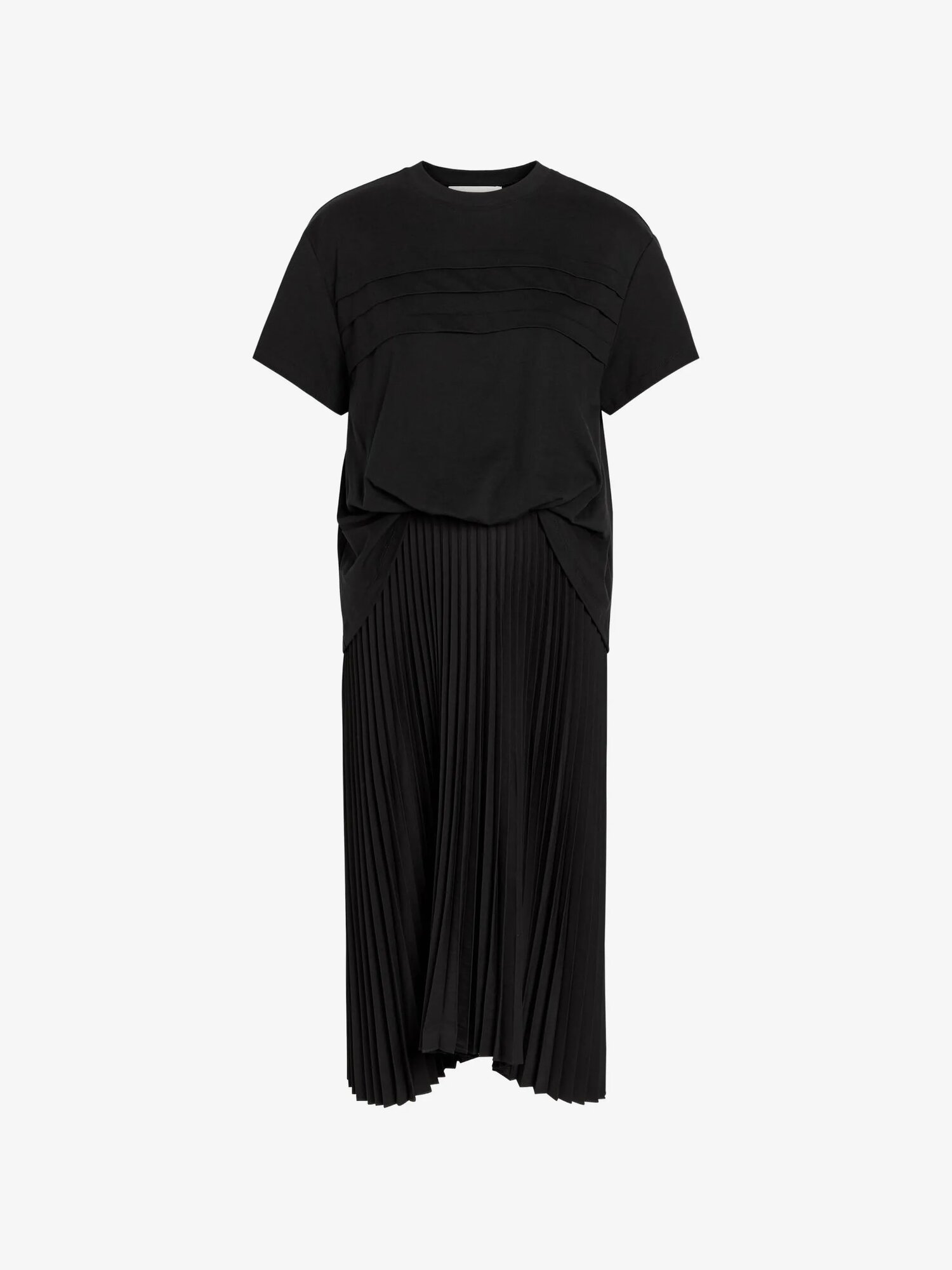 Платье Pleated layered dress