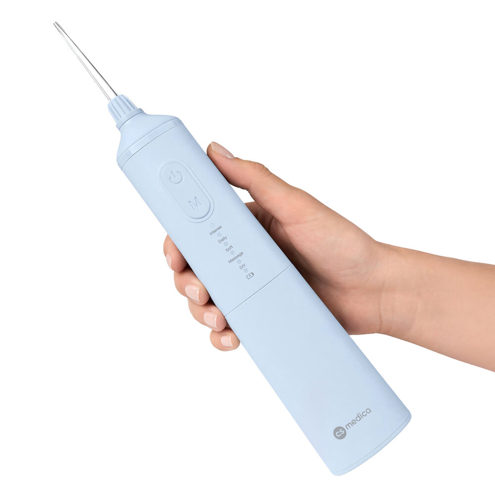 Ирригатор полости рта портативный CS Medica AquaPulsar CS-9 Comfort ZERO BLUE