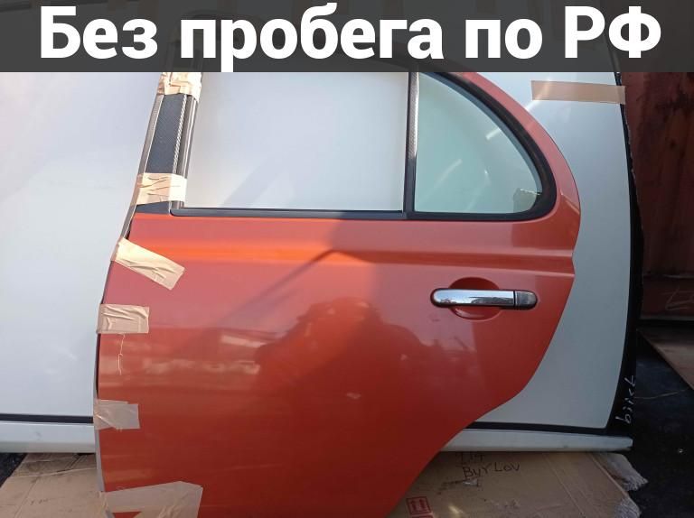 Стекло двери Nissan March AK12 RL (форточка)