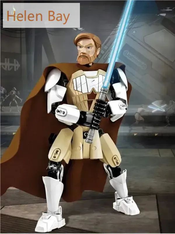 Звездные войны фигурка Оби Ван Кеноби / конструктор Star Wars Оби-Ван Каноби коллекционная игрушка игрушка