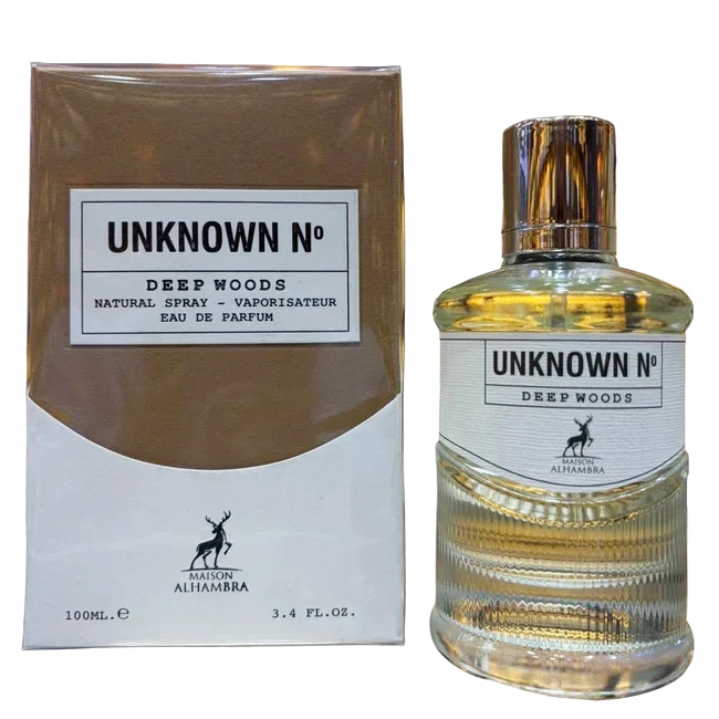 Alhambra Unknown No Deep Woods парфюмерная вода унисекс 100 мл / Анноун Но Дип Вудс