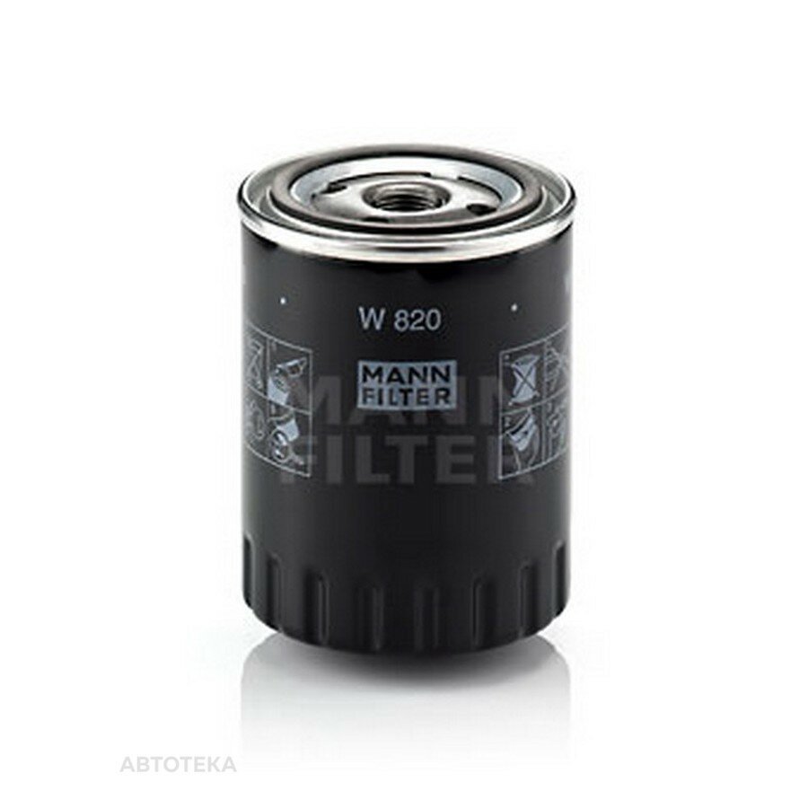 Фильтр масляный MANN-FILTER W820