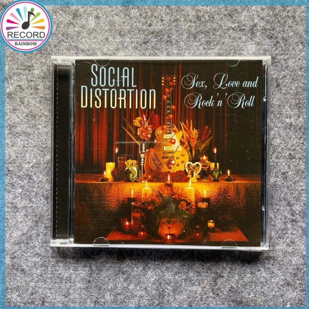 CD Social Distortion Sex, Love And Rock 'n' Roll CD 1Z10271 запечатанный совершенно новый альбом