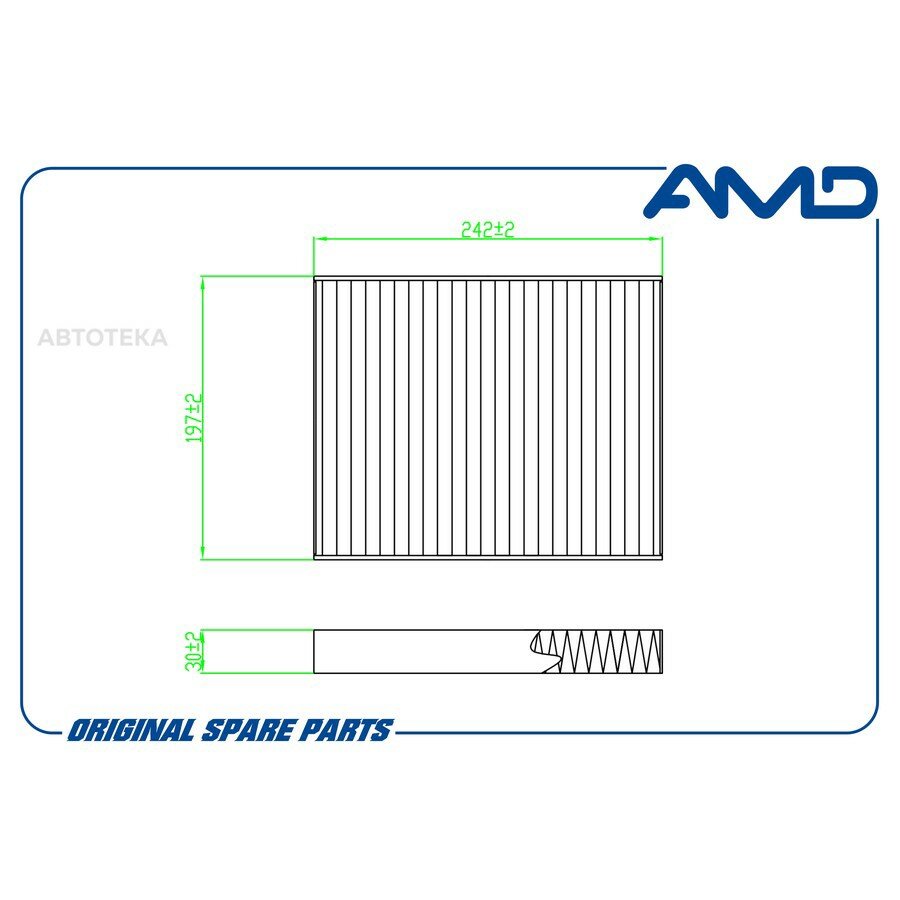 Фильтр салона EXEED VX/TXL 0 AMD AMDFC994C