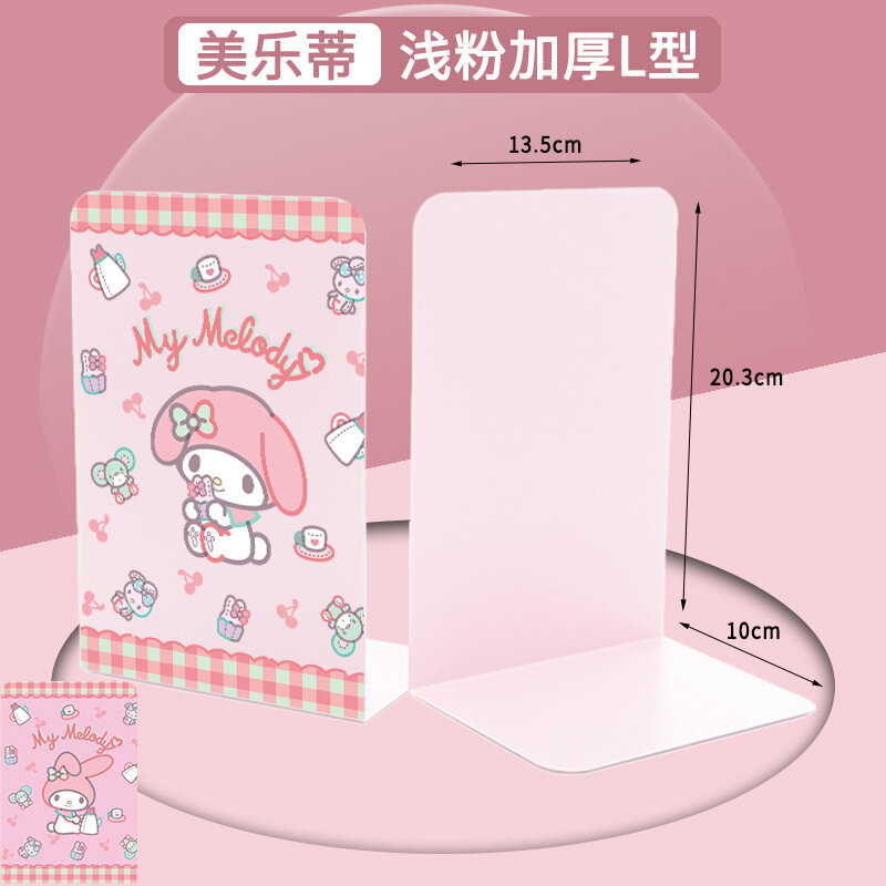 Sanrio Май Мелоди 2 светло-розовый стеклянный настольный книжный стенд