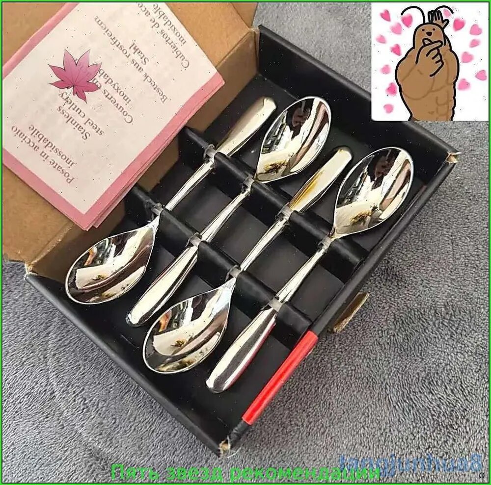 Ложка столовая alessi 1 предм. серебристый