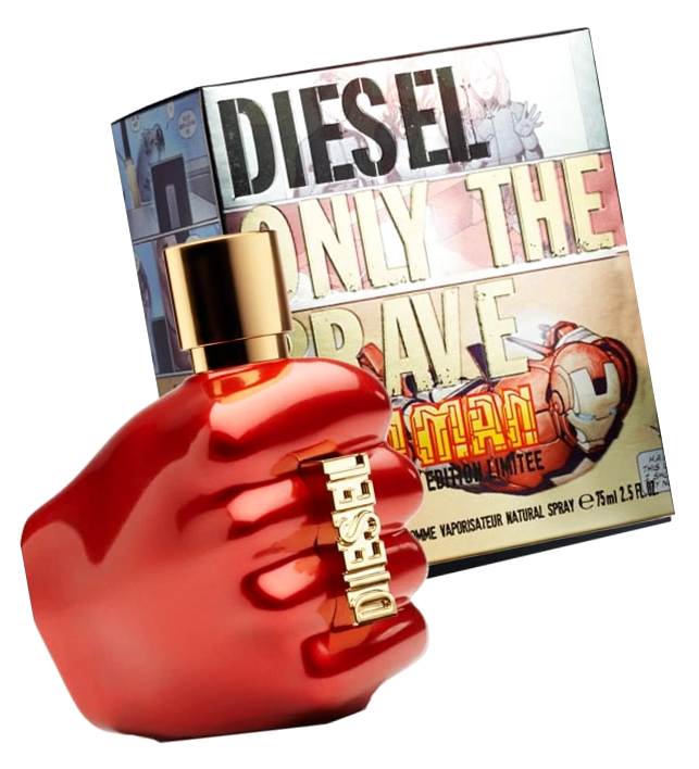 Мужская туалетная вода Diesel Only The Brave Iron Man 75 мл / Дизель Онли Зе Брейв Айрон Мэн