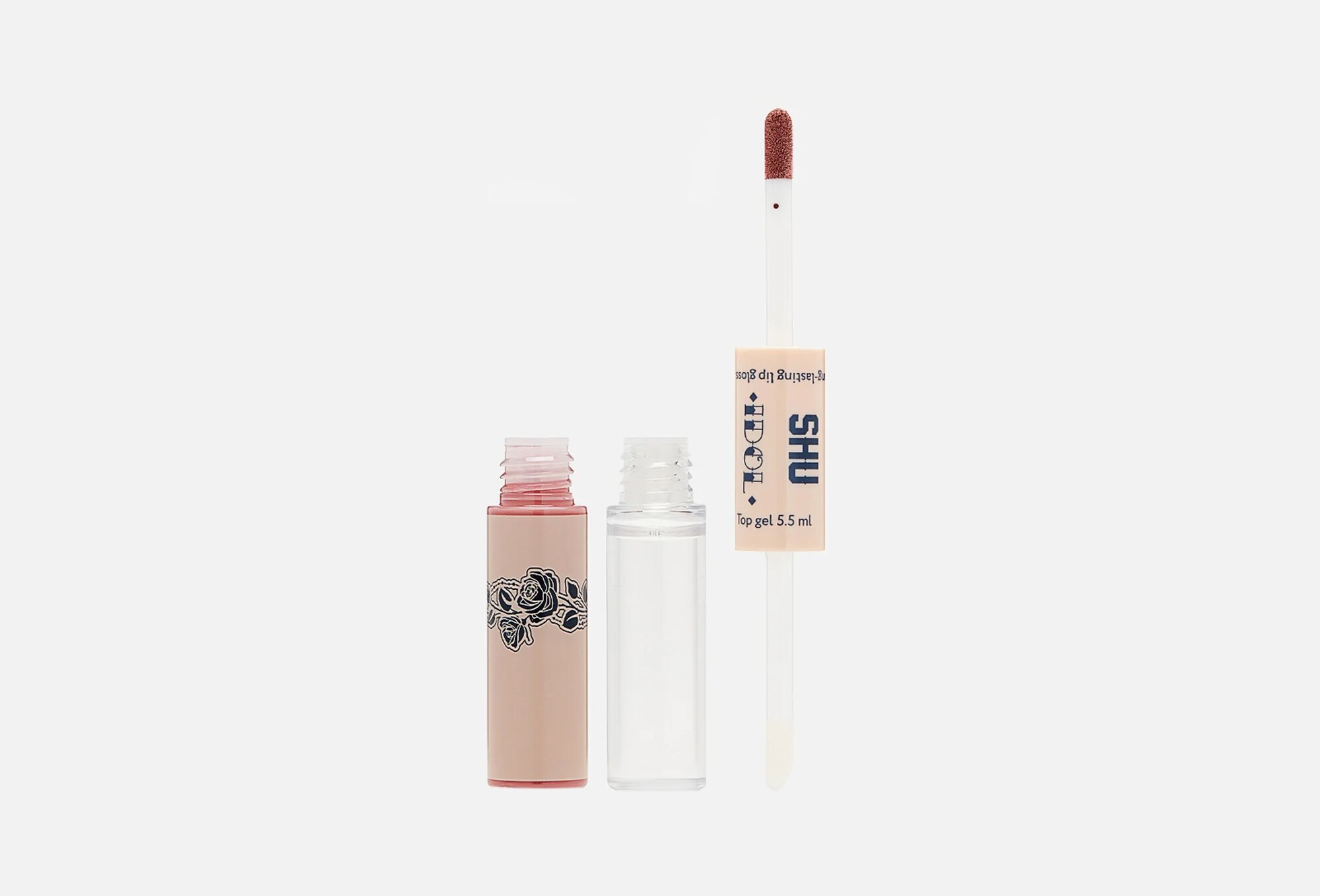 Блеск для губ SHU LONG LASTING "IDOL", тон 49, нежный розовый цвет