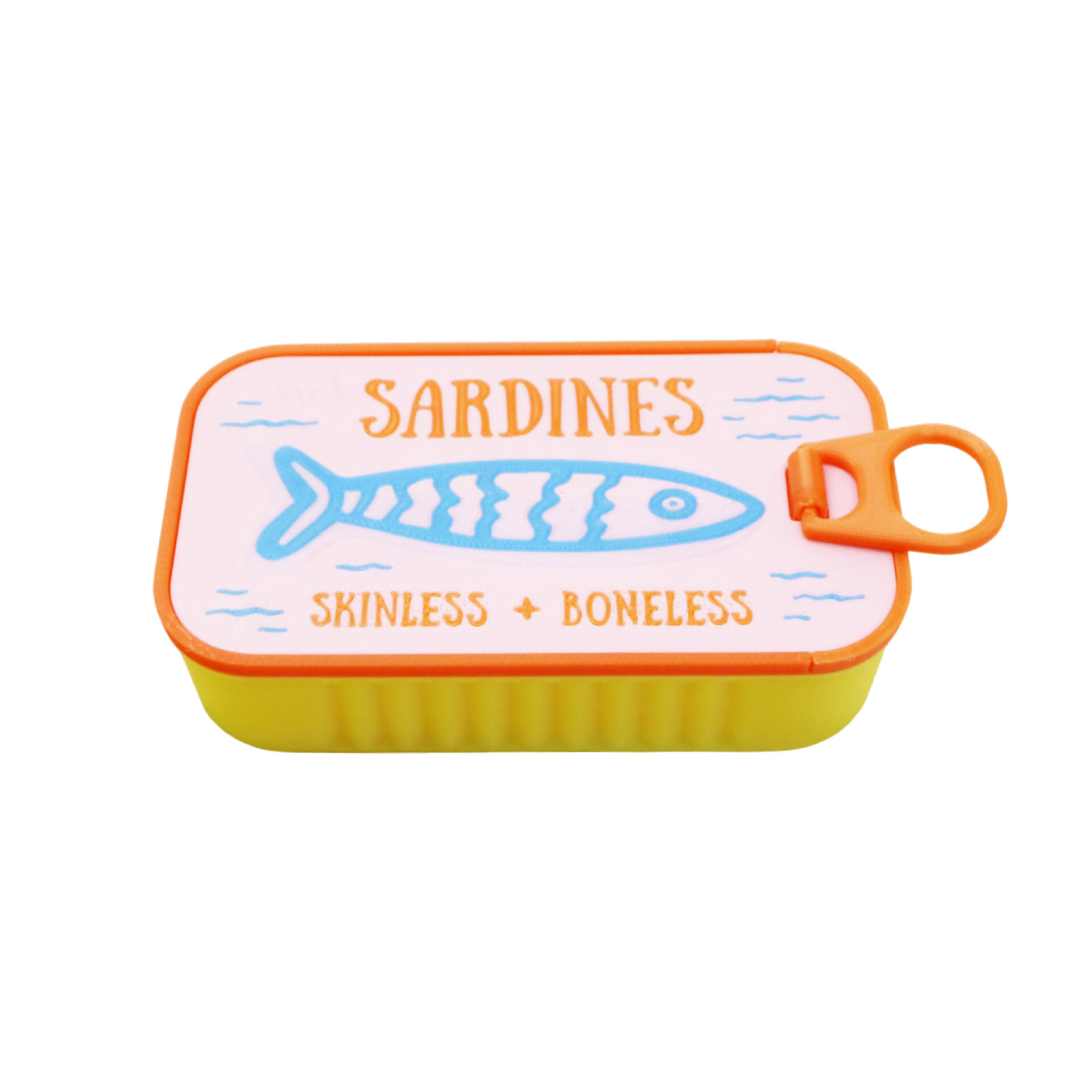 Новинка: ювелирная шкатулка Sardine, 3D-печатная шкатулка для хранения украшений в форме рыбьей кости.