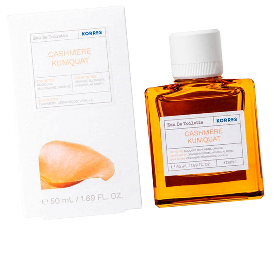 Парфюм унисекс Korres Cashmere Kumquat 100 мл - Коррес Кашемир Кумкват туалетная вода